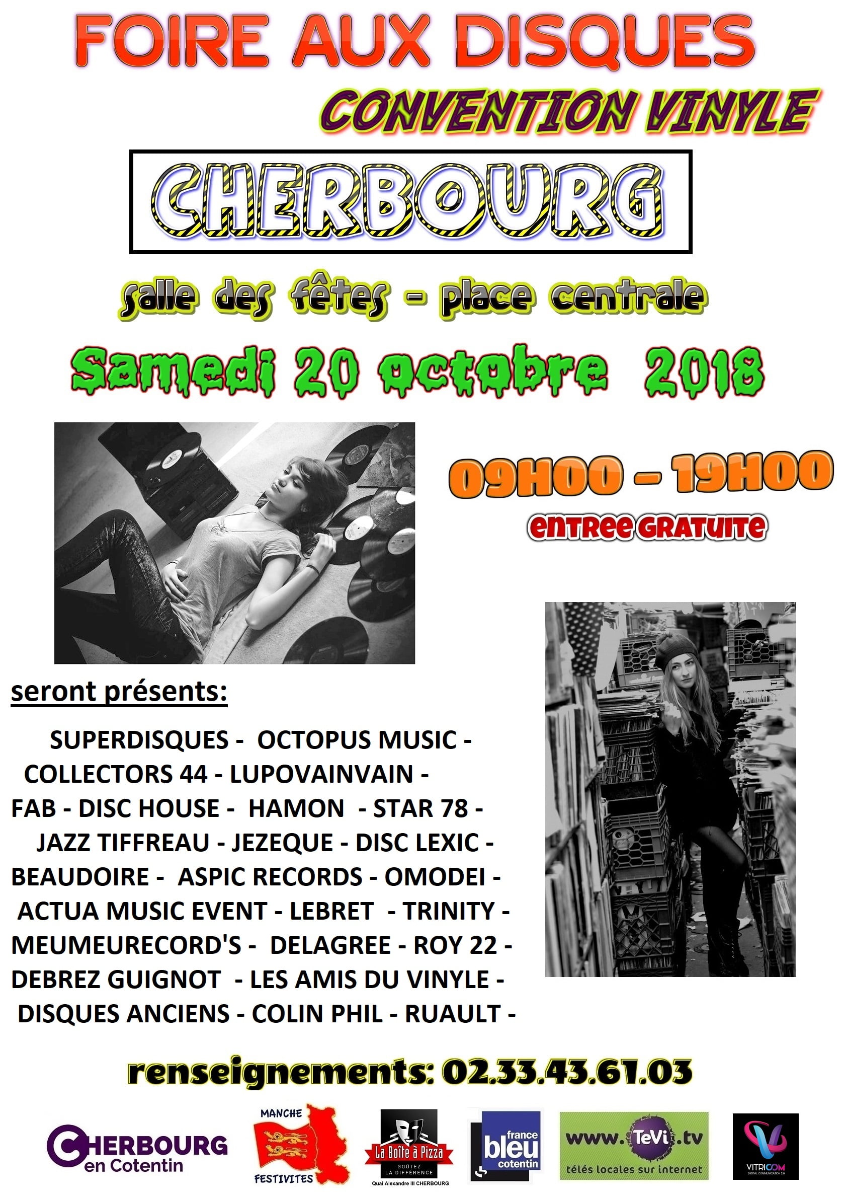 Liste des conventions du disque et foire aux disques en France - VINYLE ACTU