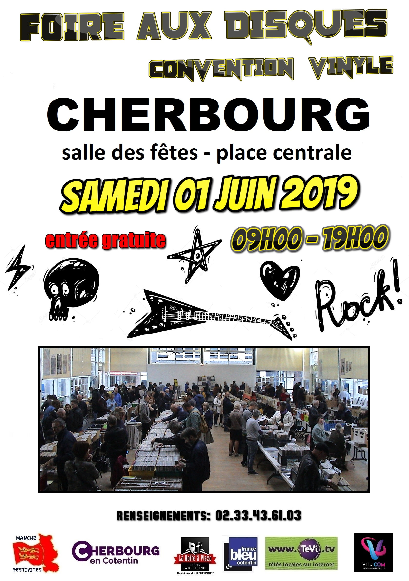 Liste des conventions du disque et foire aux disques en France - VINYLE ACTU