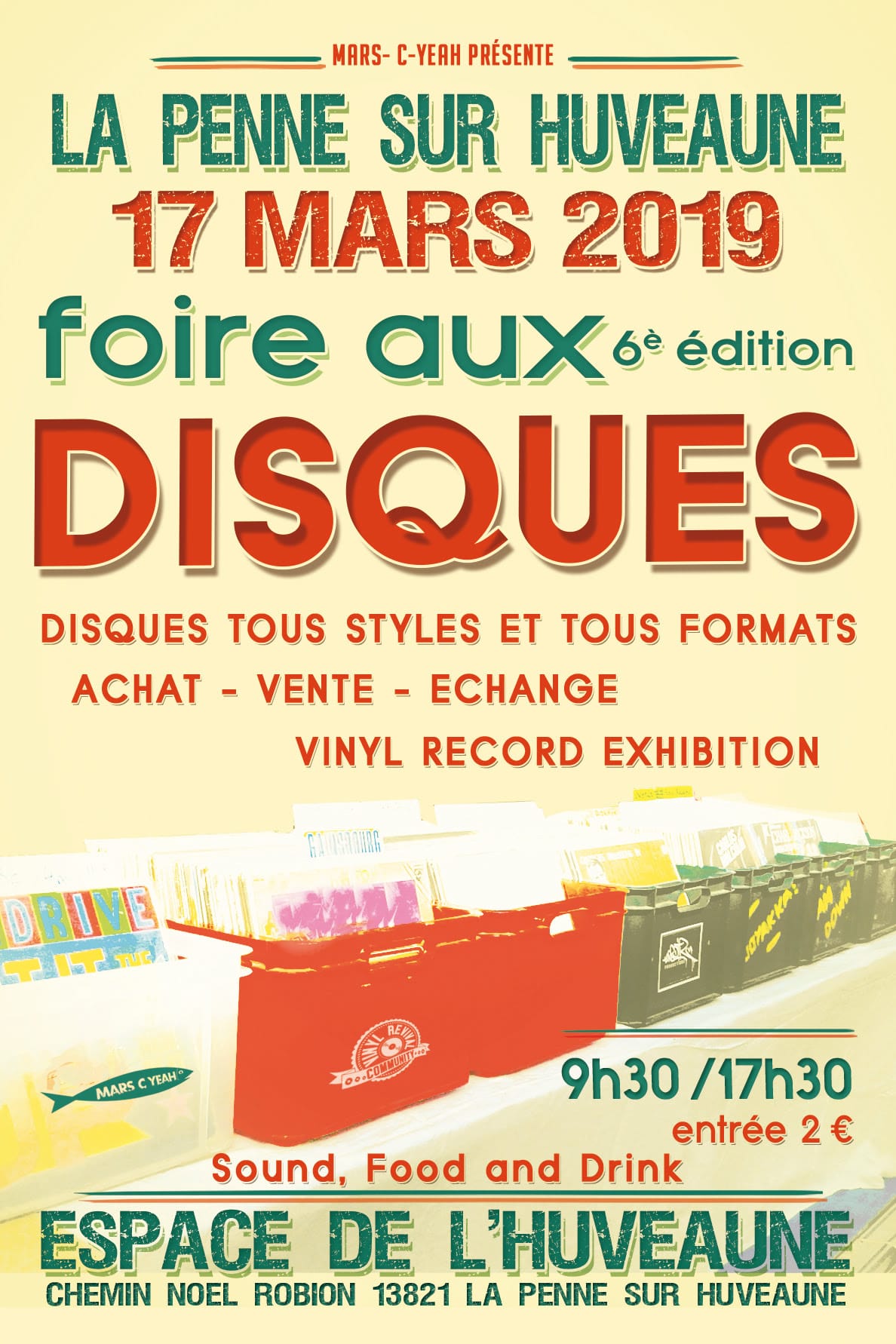 Liste des conventions du disque et foire aux disques en France - VINYLE ACTU